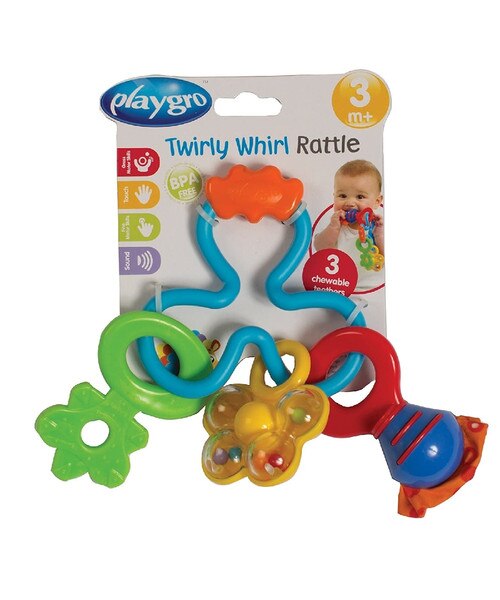Playgro Twirly Whirl Rattle | Mothercare 👶