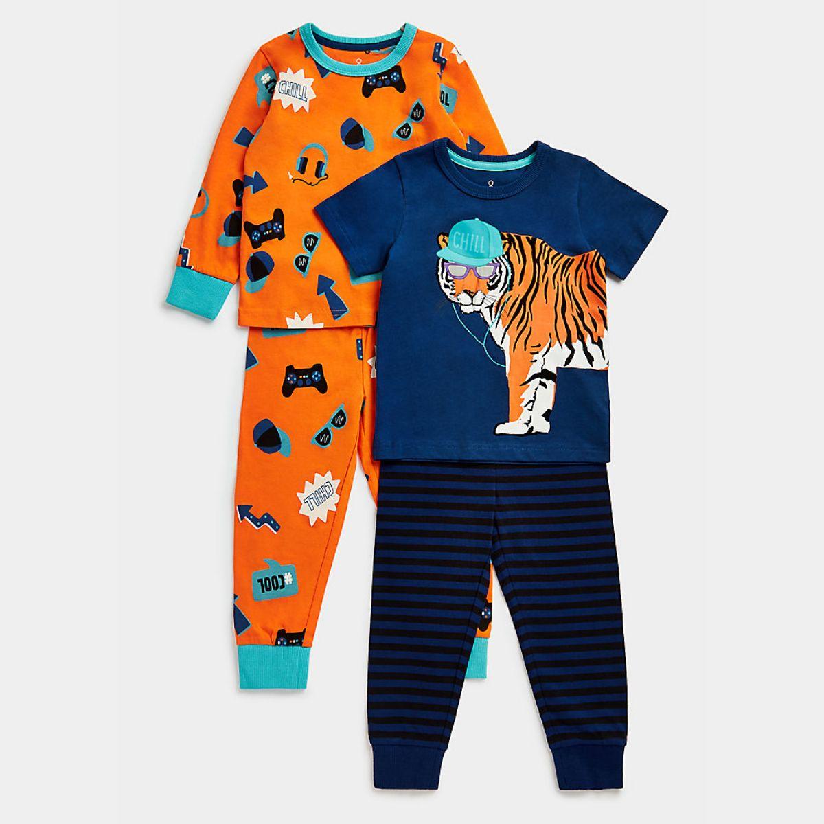 Mothercare Boys Short Sleeve And Long Leg, Long Sleeve And Long Leg ...