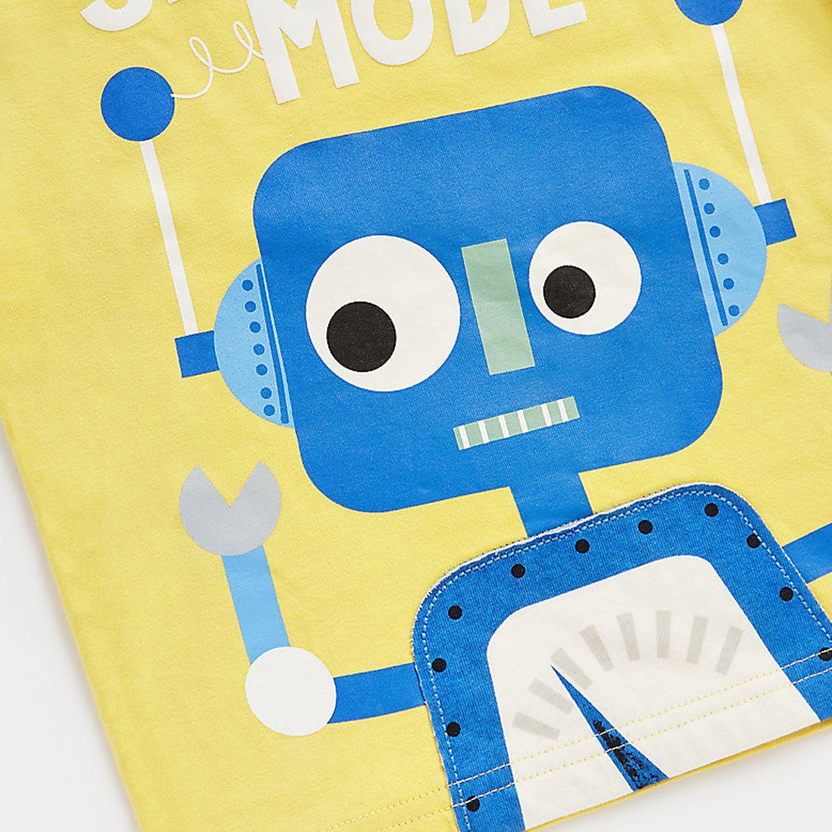 Mothercare Boys Short Sleeve ,Long Sleeve And Long Leg Robot Pyjamas -2 ...