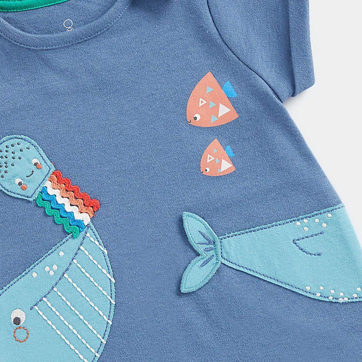 Mothercare Baby Boy Ocean Adventure Applique Romper | Mothercare 👶