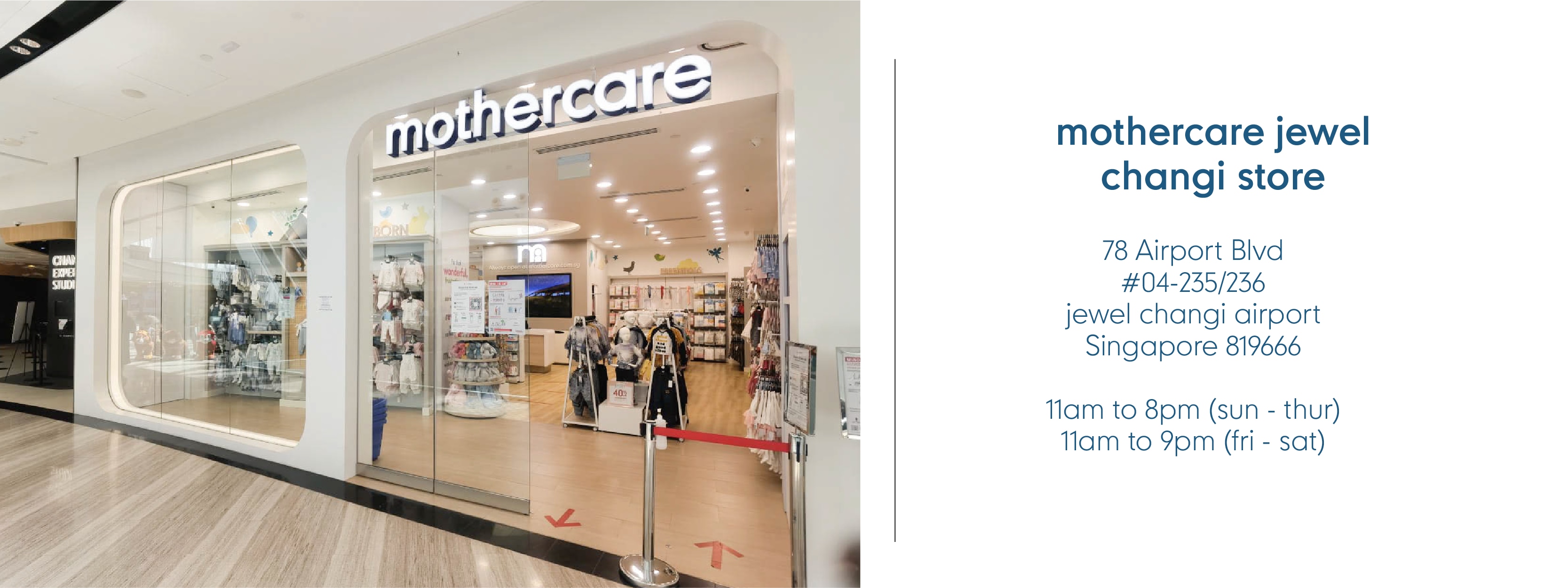 Baby Clothing Store | Find a Mothercare Store in Singapore 👶